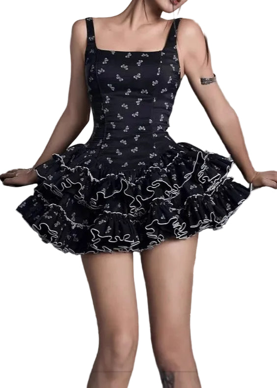 Bodhi Ruffle Mini Dress – Couture Denims