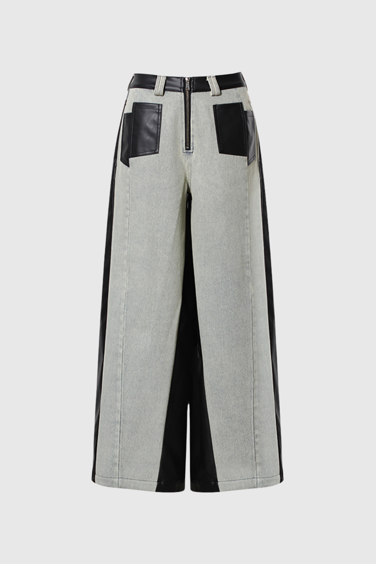 Karla Leather Patchwork Jeans – Couture Denims